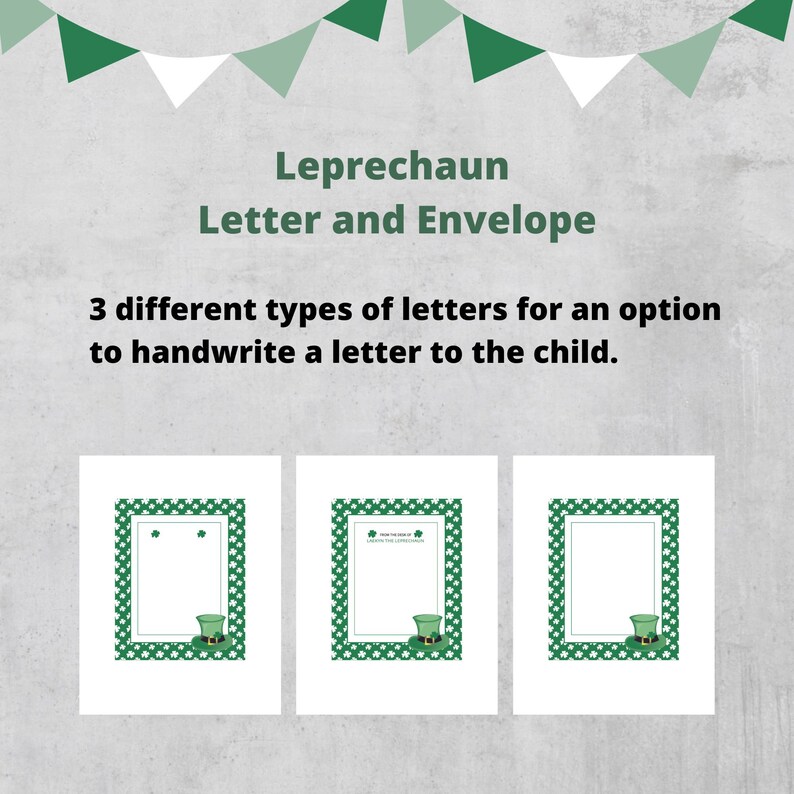 Leprechaun Note to Kids, Leprechaun Note Printable, Leprechaun Letter ...