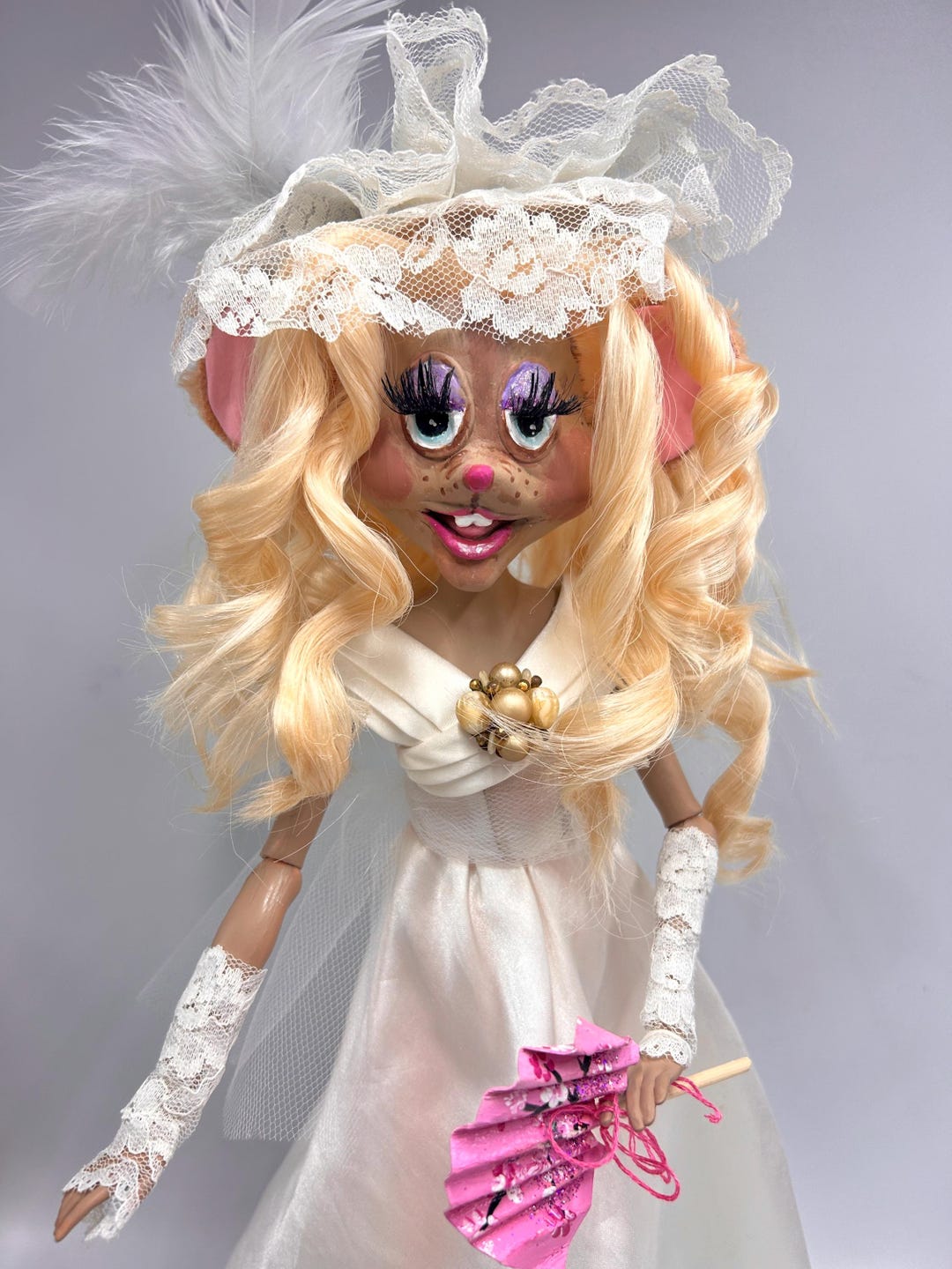Mz Tutu Mouse! Nod to 80s Animatronics! 15” Articulated Vinyl Doll - Etsy
