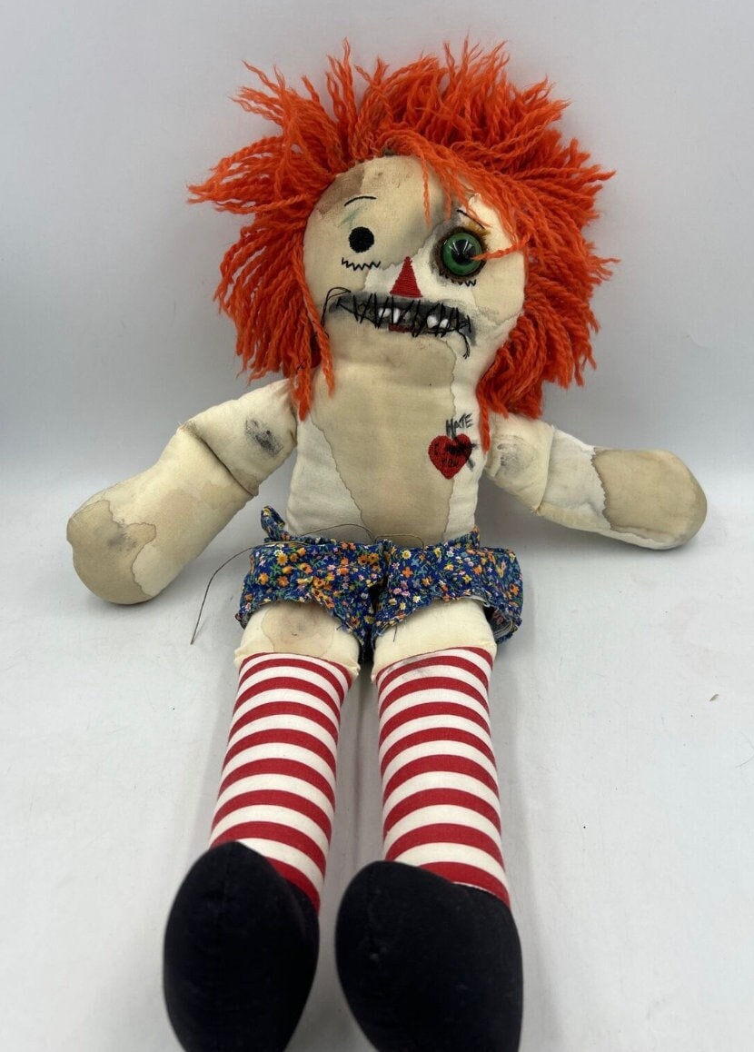 Zombie Raggedy Ann Makeup