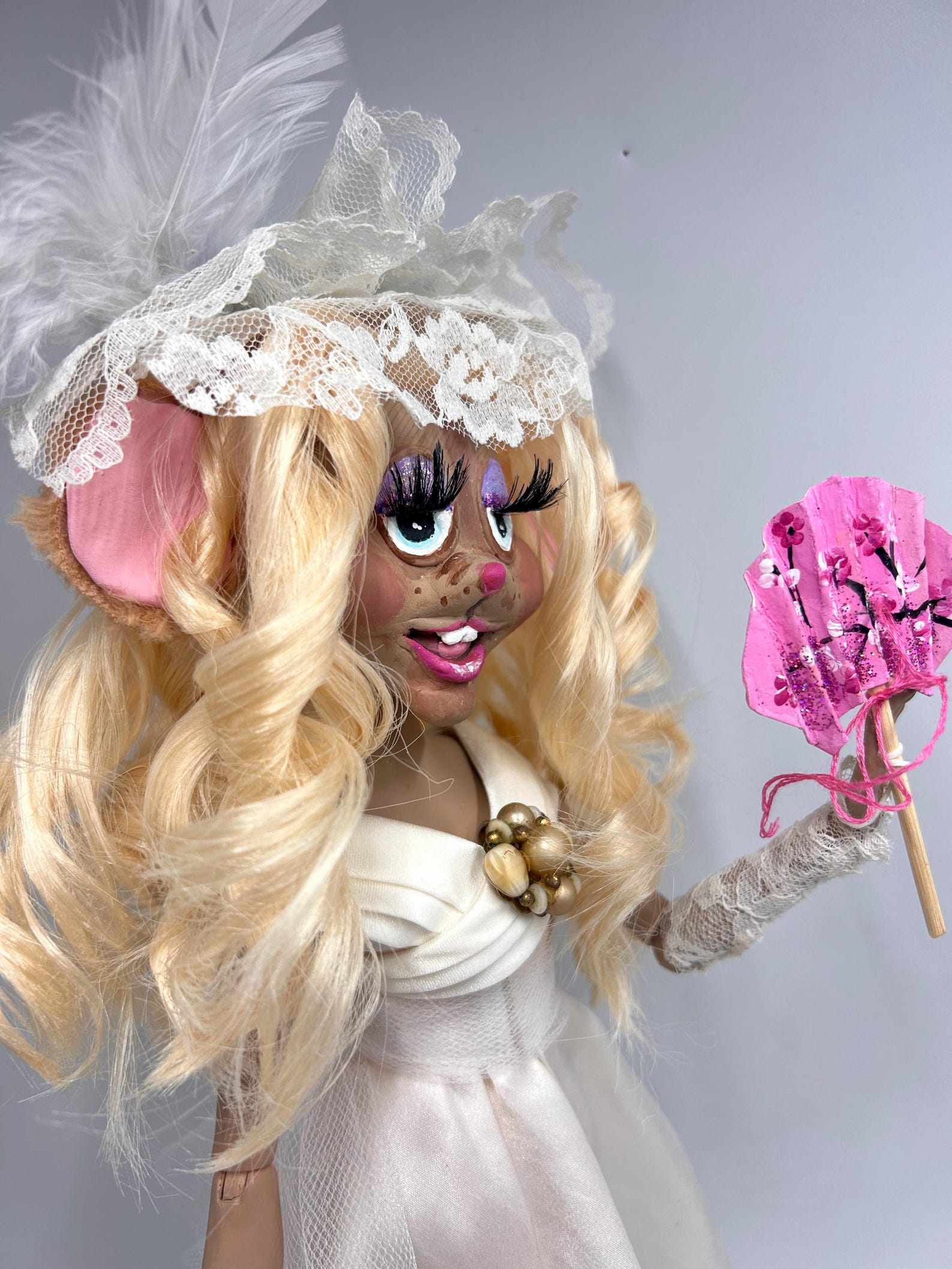 Mz Tutu Mouse! Nod to 80s Animatronics! 16” Cloth, Porcelain, and Magic ...