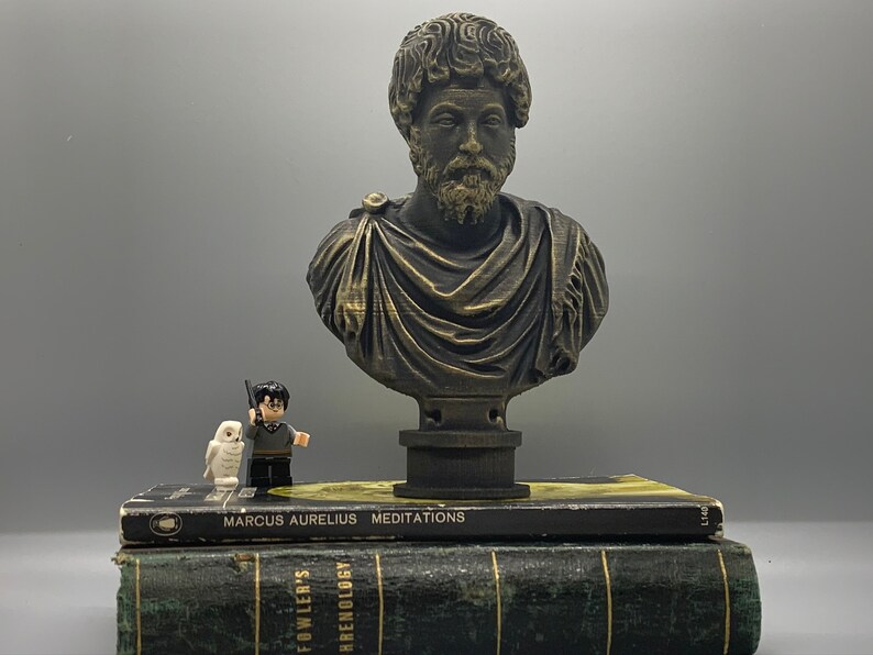 Stoic Statue Set Marcus Aurelius Statue Seneca Epictetus - Etsy