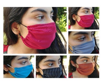 Sheer Face Mask Black - Etsy