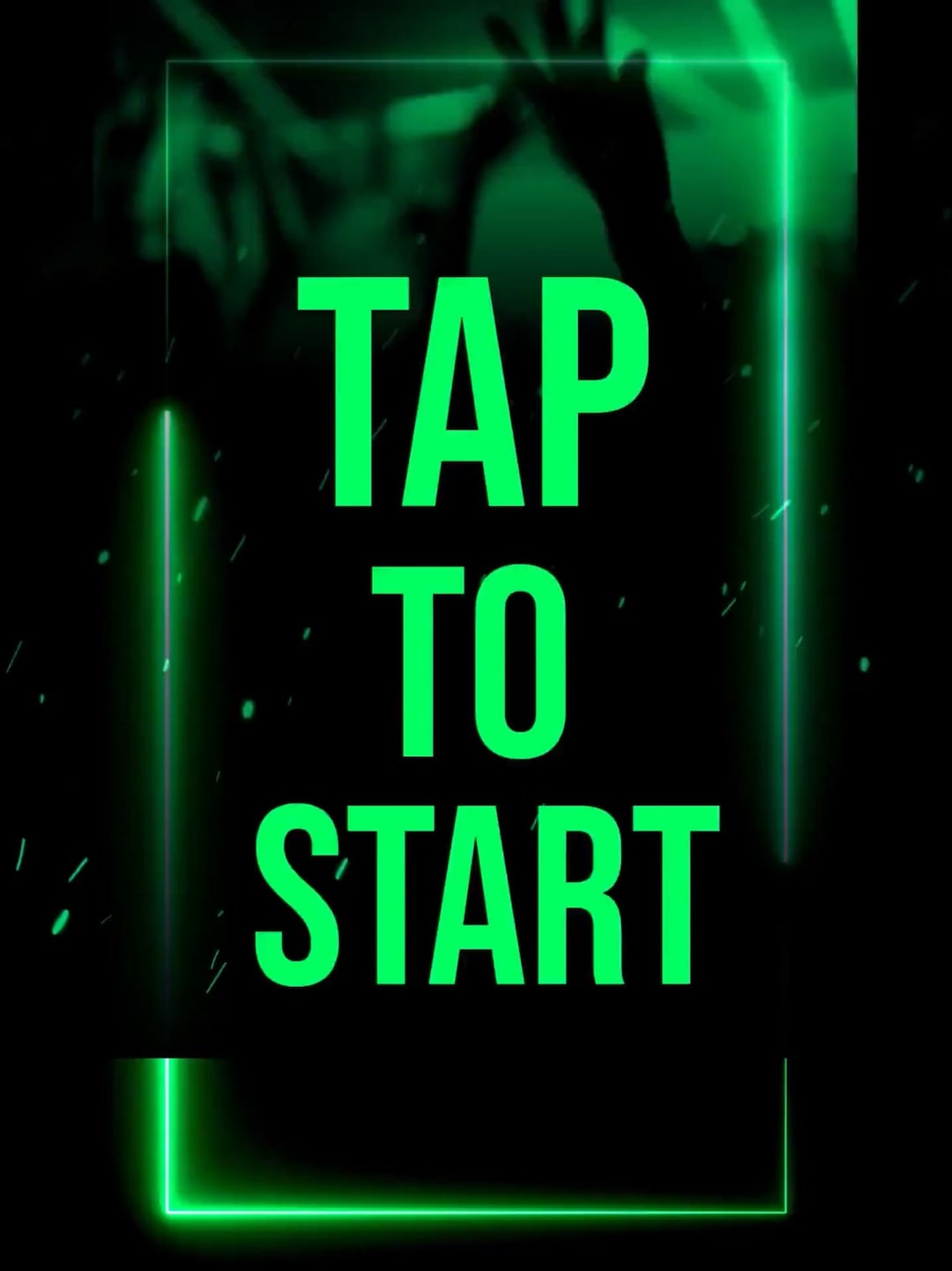 Green Lights Tap to Start Screen - Etsy