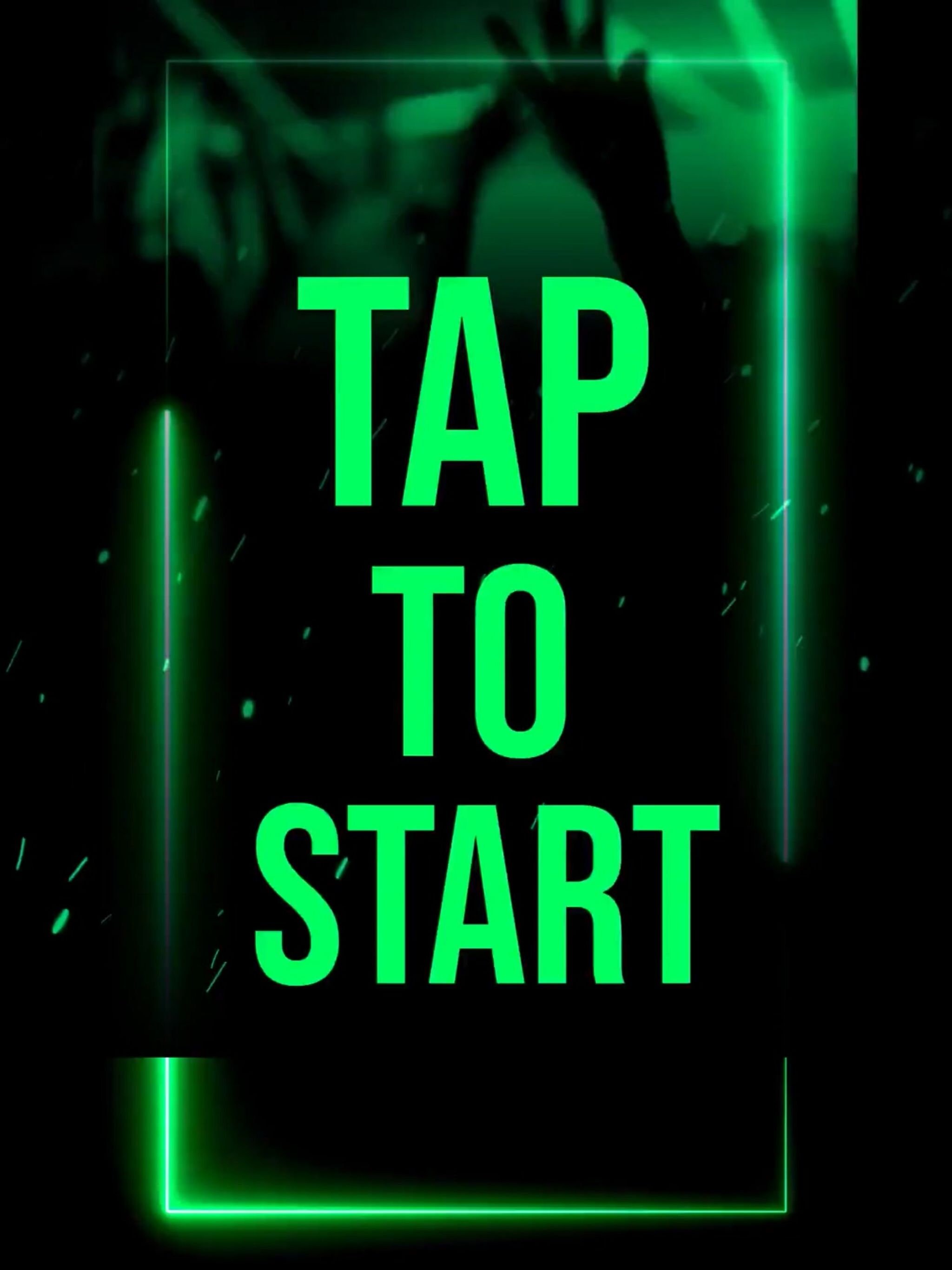 Green Lights Tap to Start Screen - Etsy
