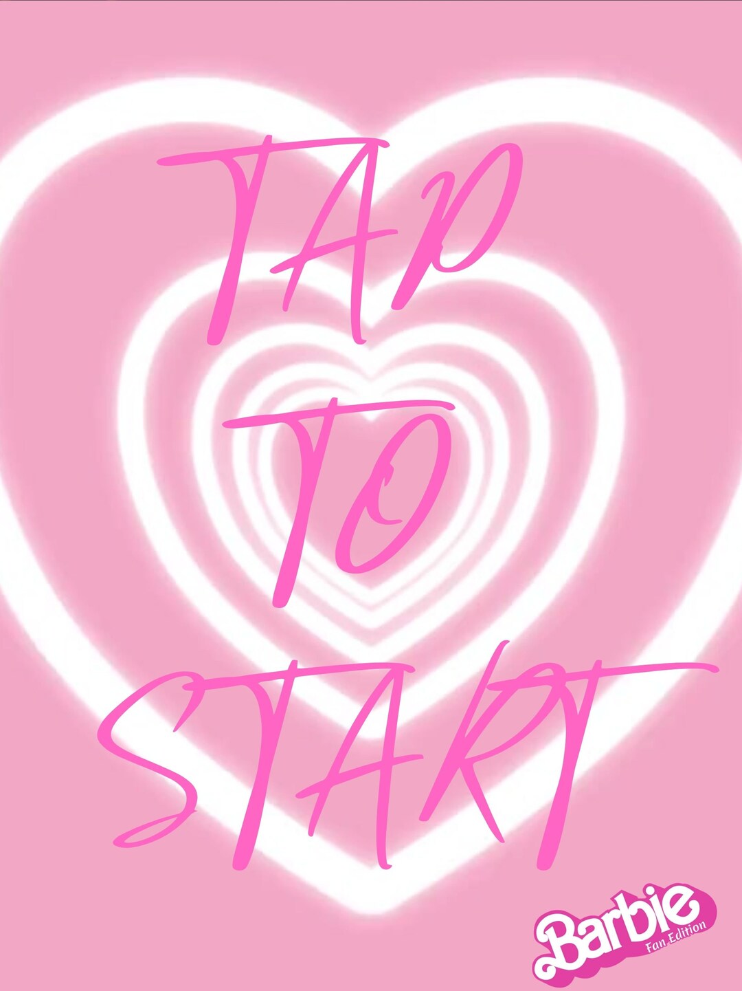 Pink Lights Tap to Start Screen - Etsy