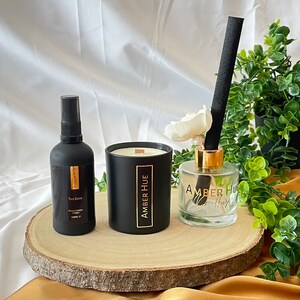 Home Fragrance Gift Set, Candle, Flower Reed Diffuser, Room Spray - Etsy