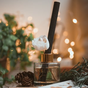 Home Fragrance Gift Set, Candle Gift Box, Flower Reed Diffuser, Room ...