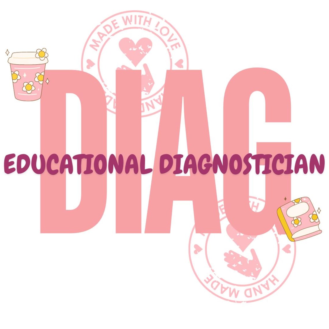 Educational Diagnostician PNG BUNDLE - Etsy
