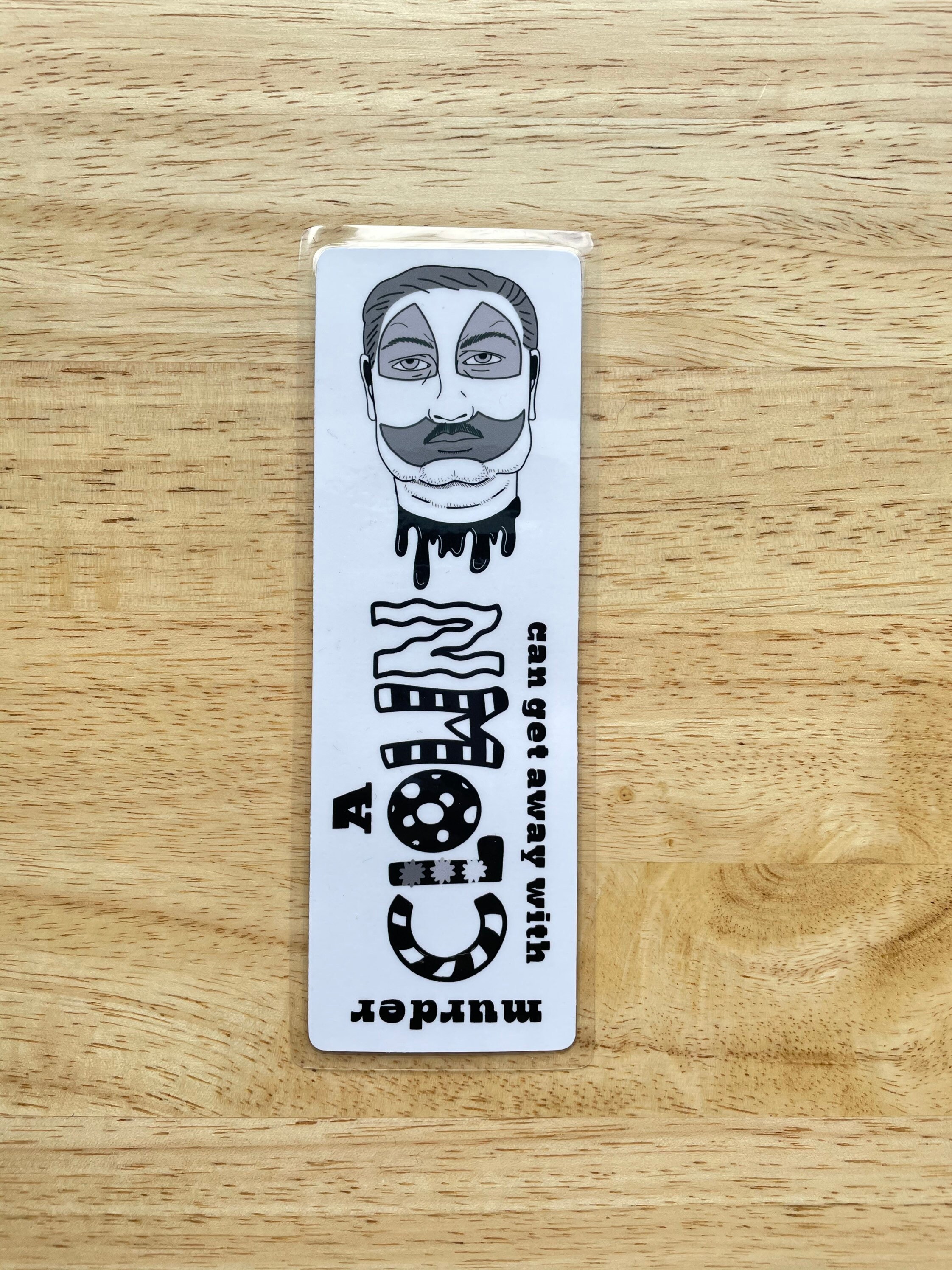 John Wayne Gacy Bookmarks Laminated for the True Crime Junkies - Etsy