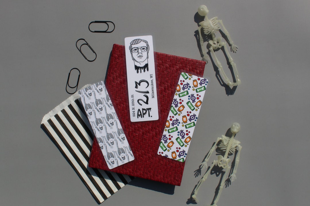 Jeffrey Dahmer Bookmarks Laminated for the True Crime Junkies Serial ...