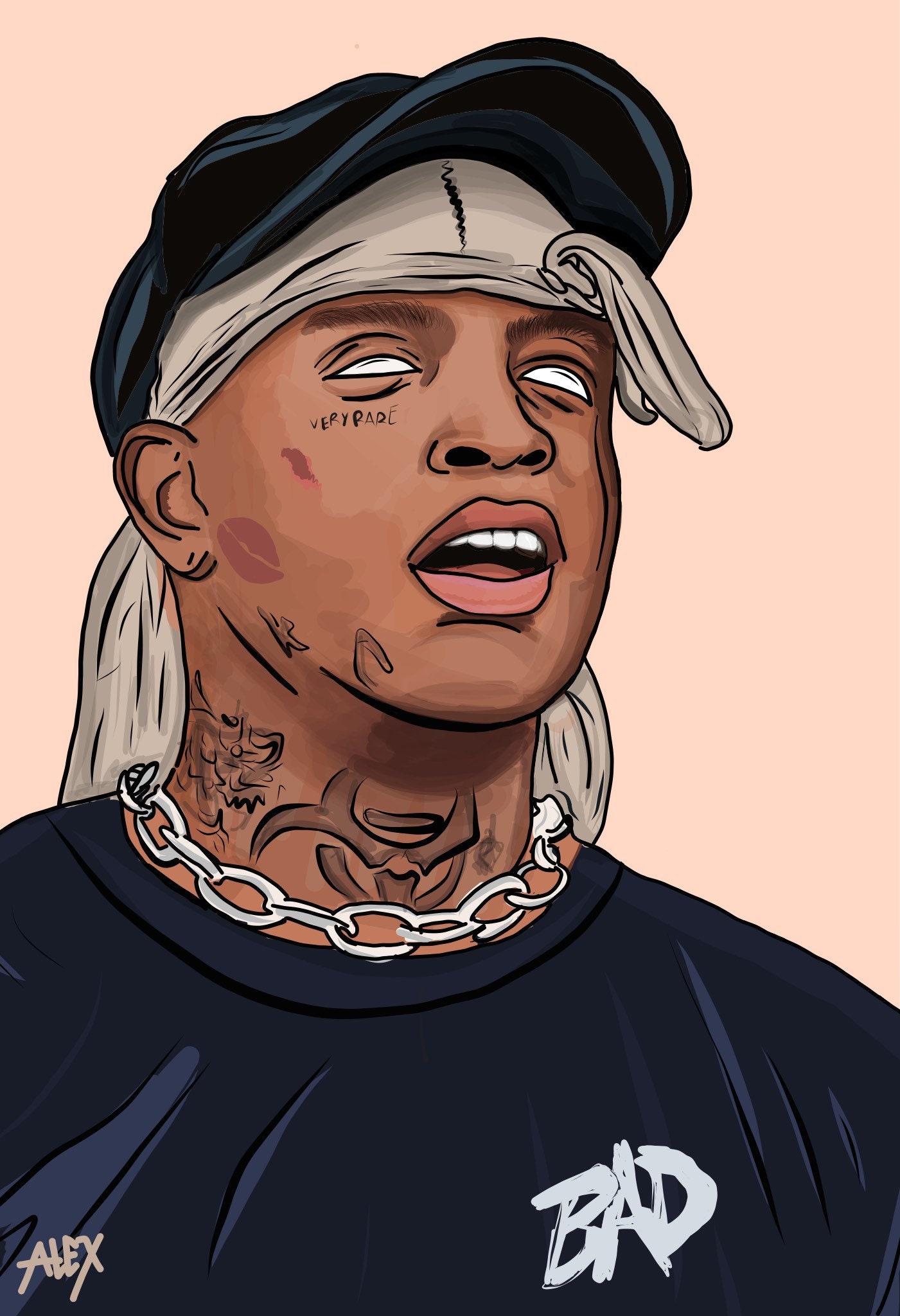 Ski Mask the Slump God Poster Artwork without Frame - Etsy