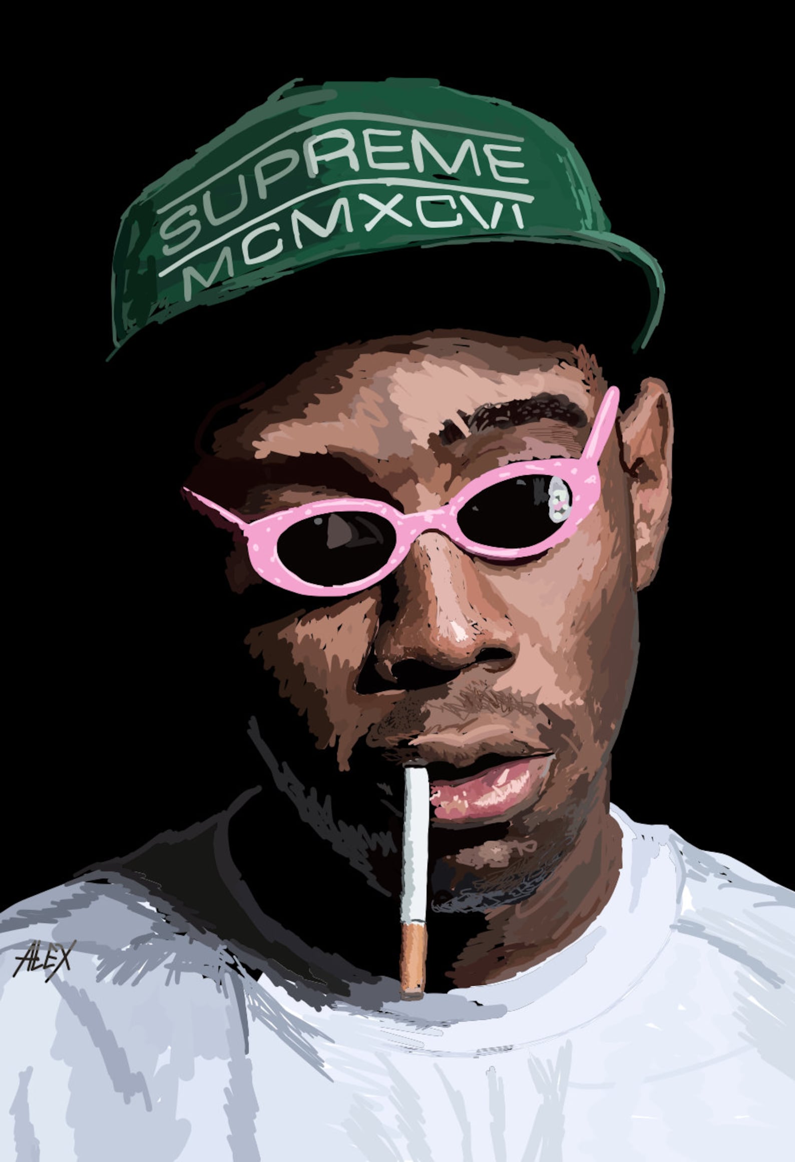 Tyler the Creator Poster Artwork without Frame - Etsy