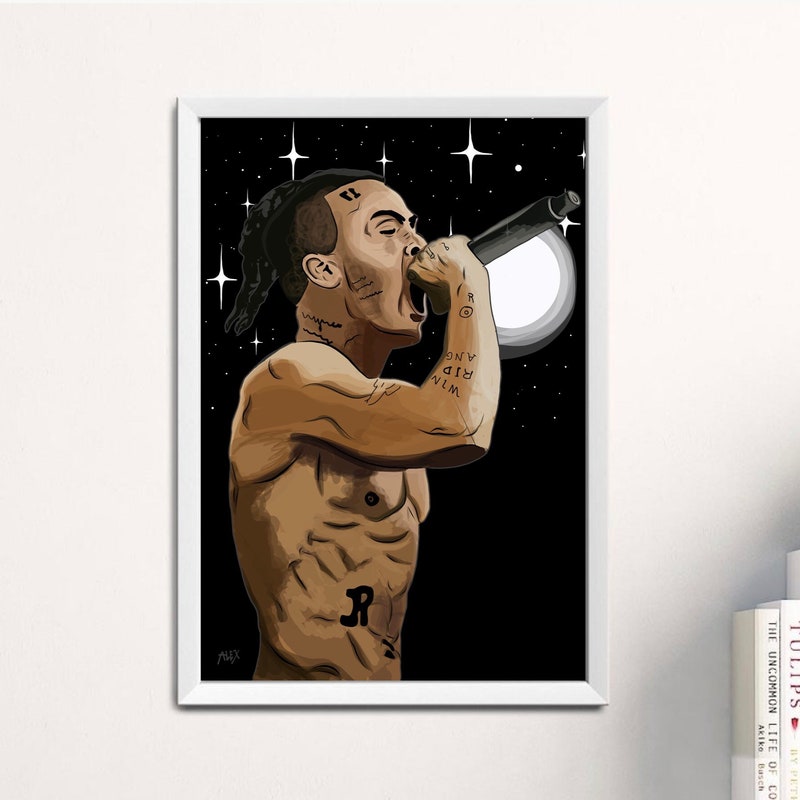 Xxxtentacion Canvas Etsy