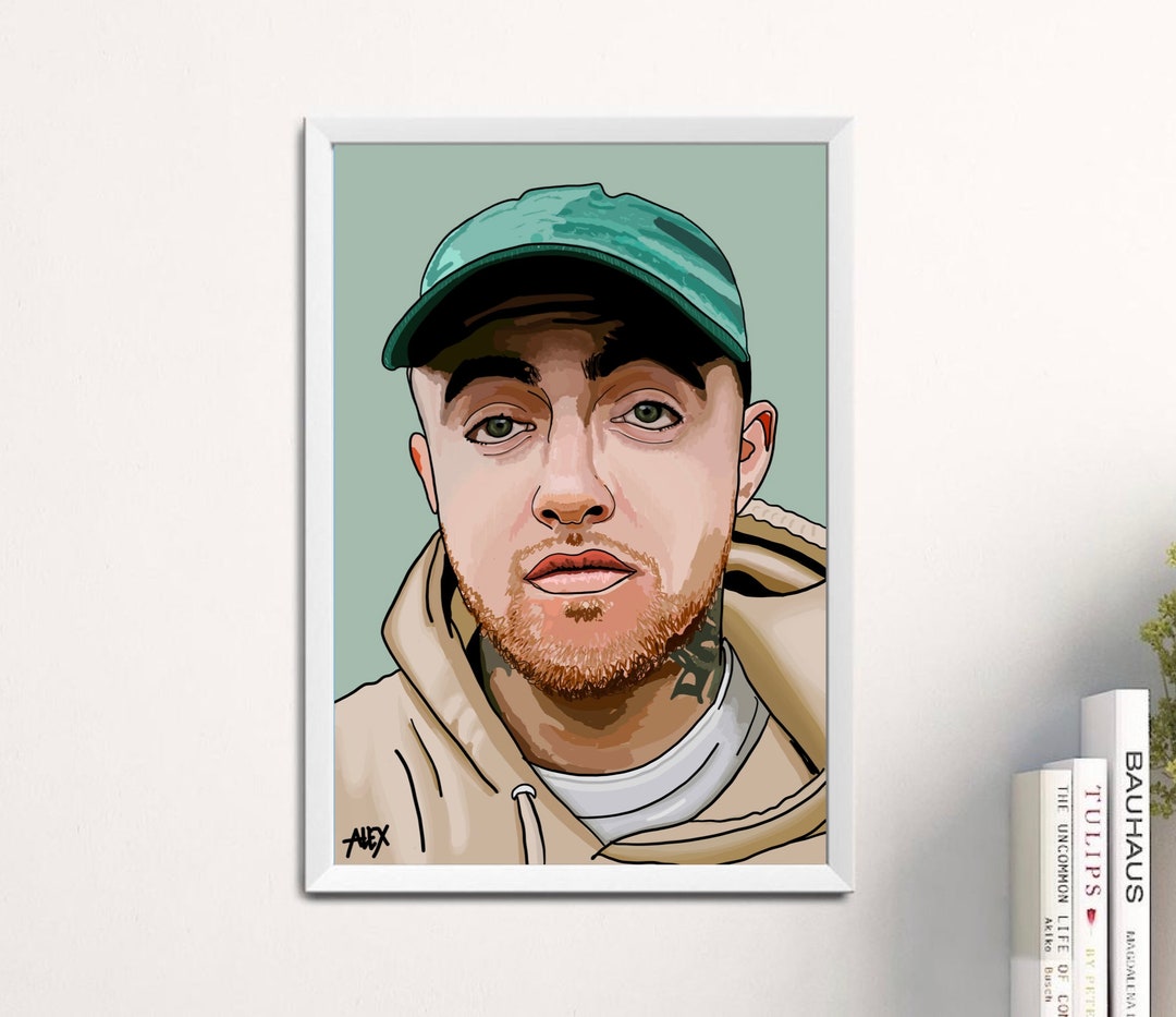Mac Miller Poster Artwork without Frame - Etsy