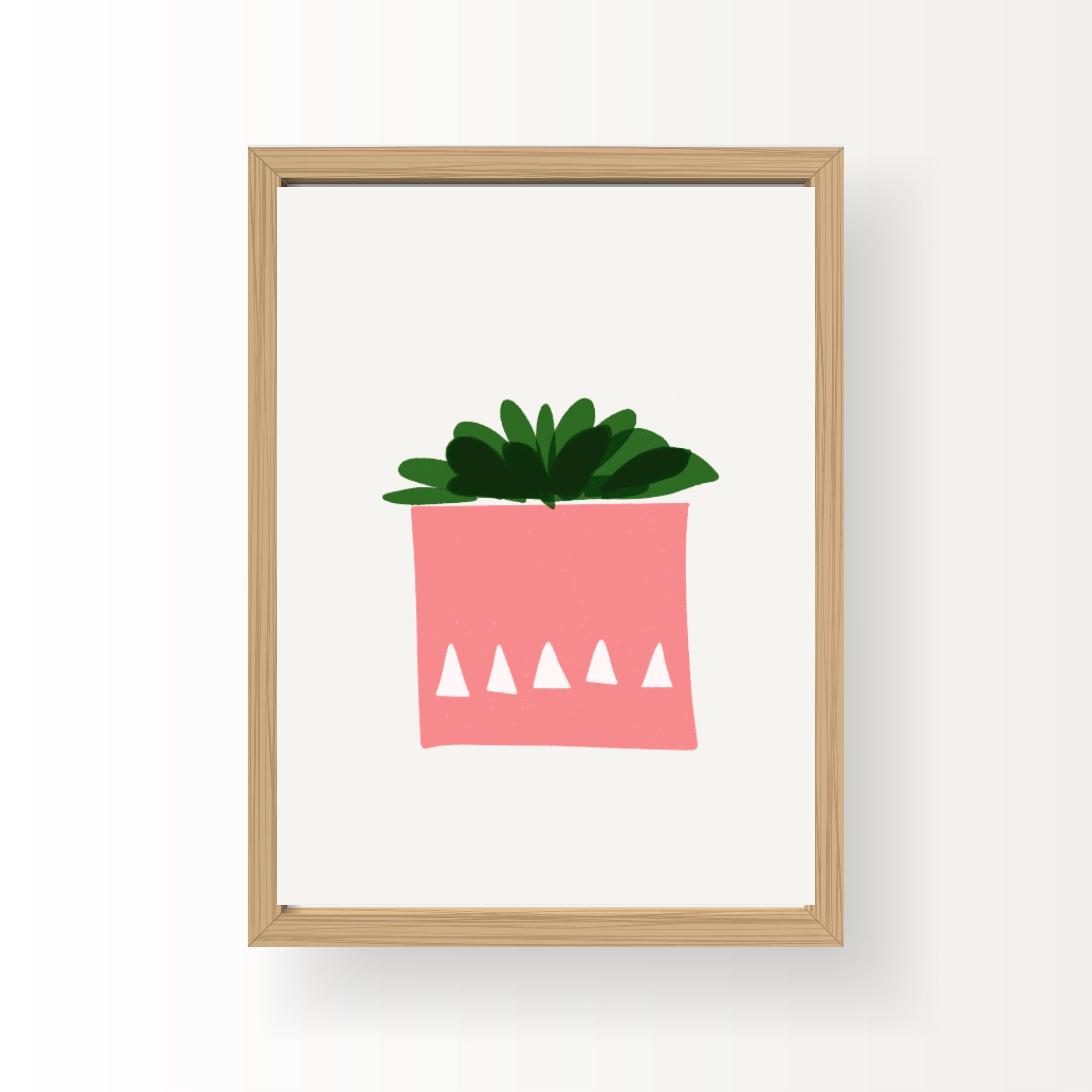 Succulent Artwork Print | Kitchen Artwork and Decor | Downloadable ...