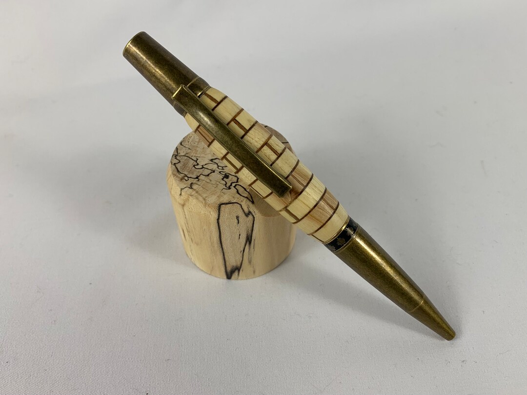Segmented Hand Turned Wooden Pen - Etsy
