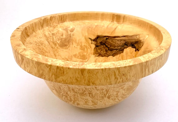 Box Elder Bowl Stunning and Unique Burl Bowl - Etsy