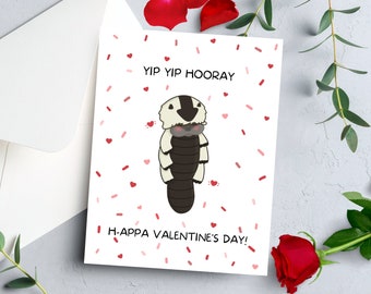 Avatar Valentine Day Card - Etsy
