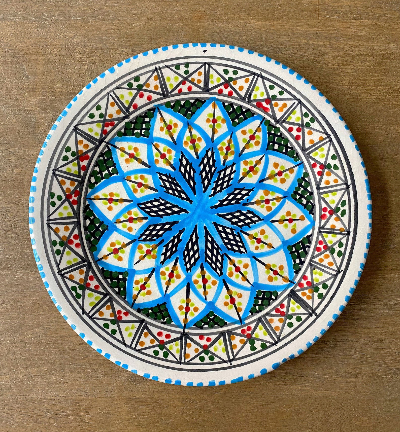 Dinner Plates Ceramic Handmade Pottery Multiple Colors Hand - Etsy