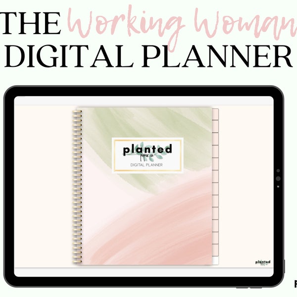 Undated Digital Planner - Etsy