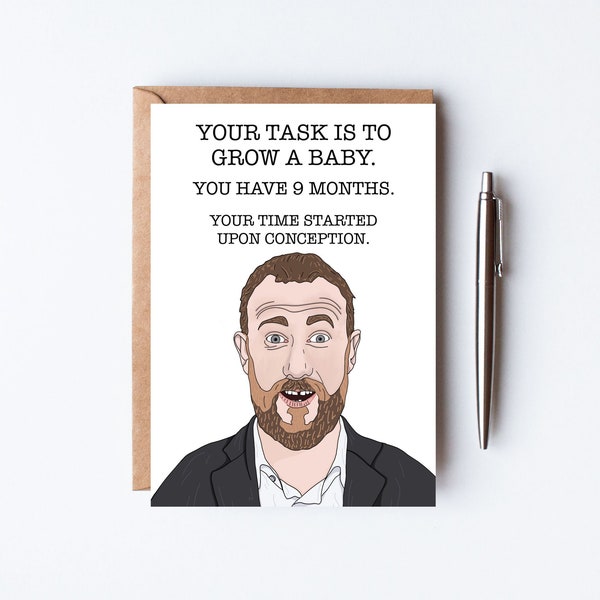 Taskmaster Birthday Card - Etsy