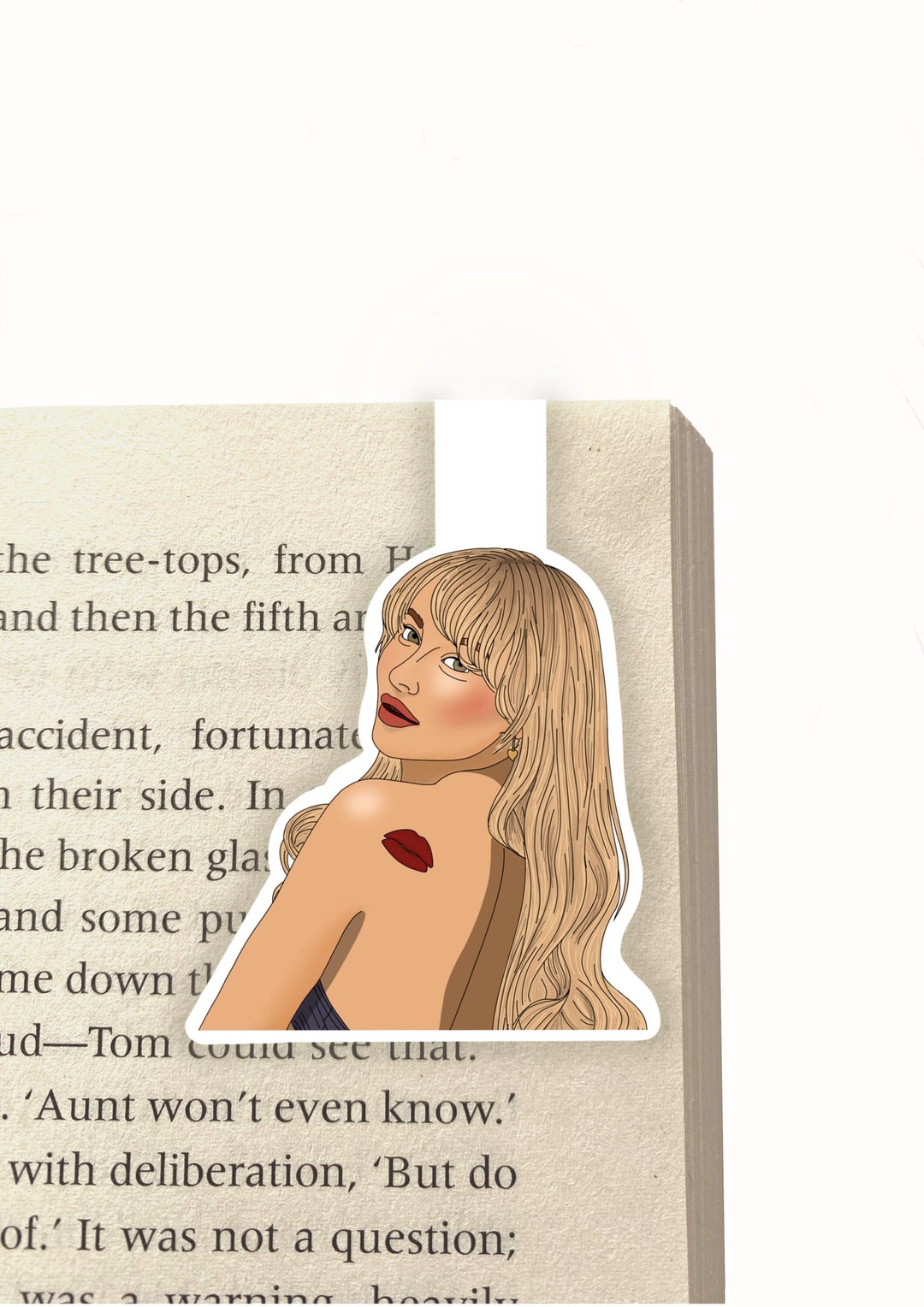 Sabrina Carpenter Magnetic Bookmark, Espresso Themed Page Saver ...