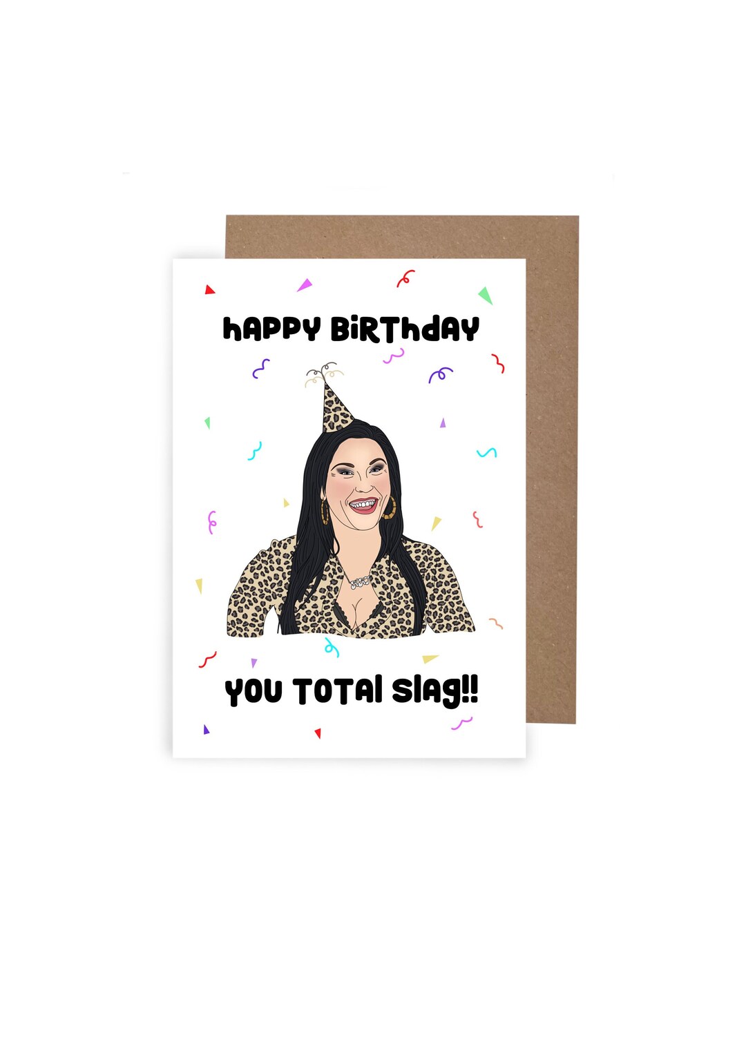 Kat Slater Birthday Card, Eastenders Themed Birthday Card, Funny ...
