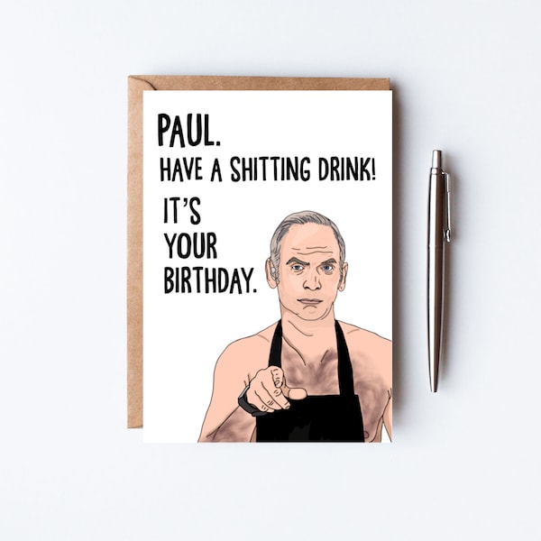 Friday Night Dinner Birthday Card - Etsy