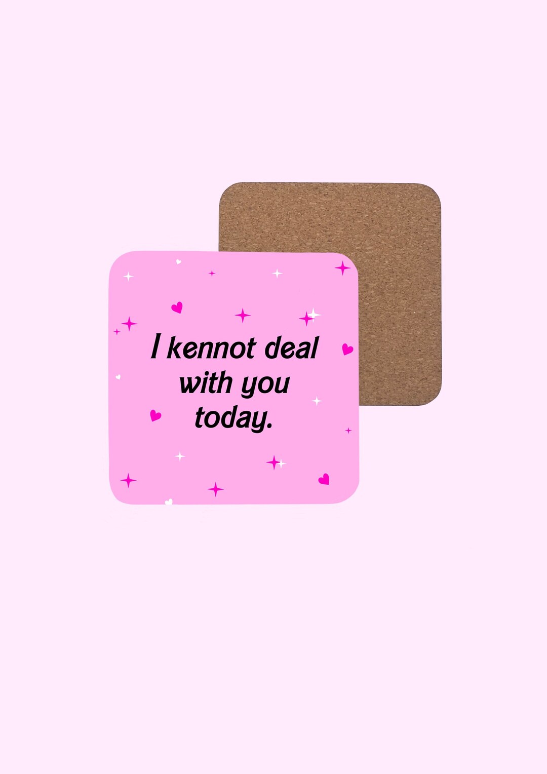 Ken Barbie Themed Coaster, Hi Barbie Coaster, Barbie Themed Birthday ...