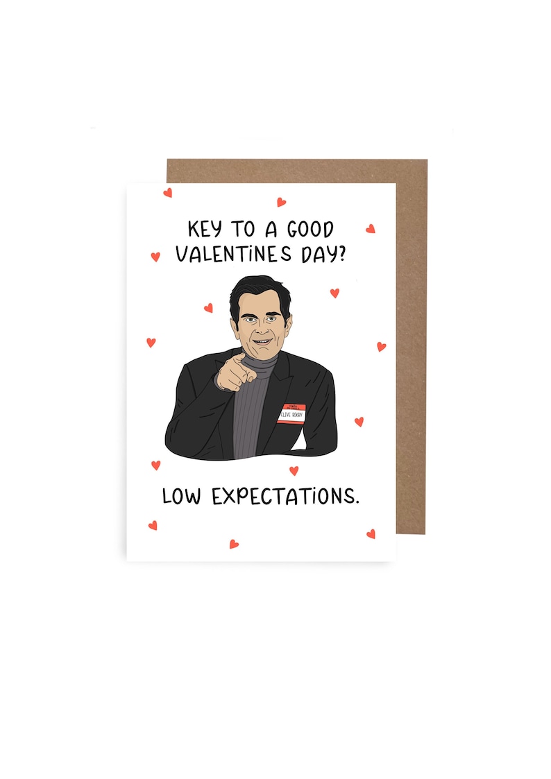 Modern Family Themed Valentines Day Card, Phil Dunphy Valentine Card ...