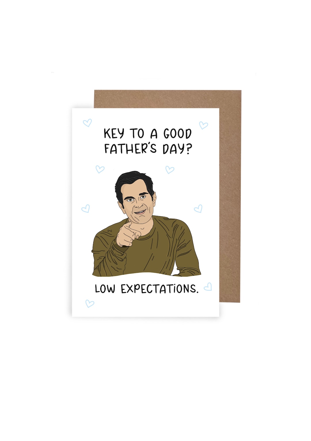 Modern Family Themed Fathers Day Card, Phil Dunphy Fathers Day Card ...