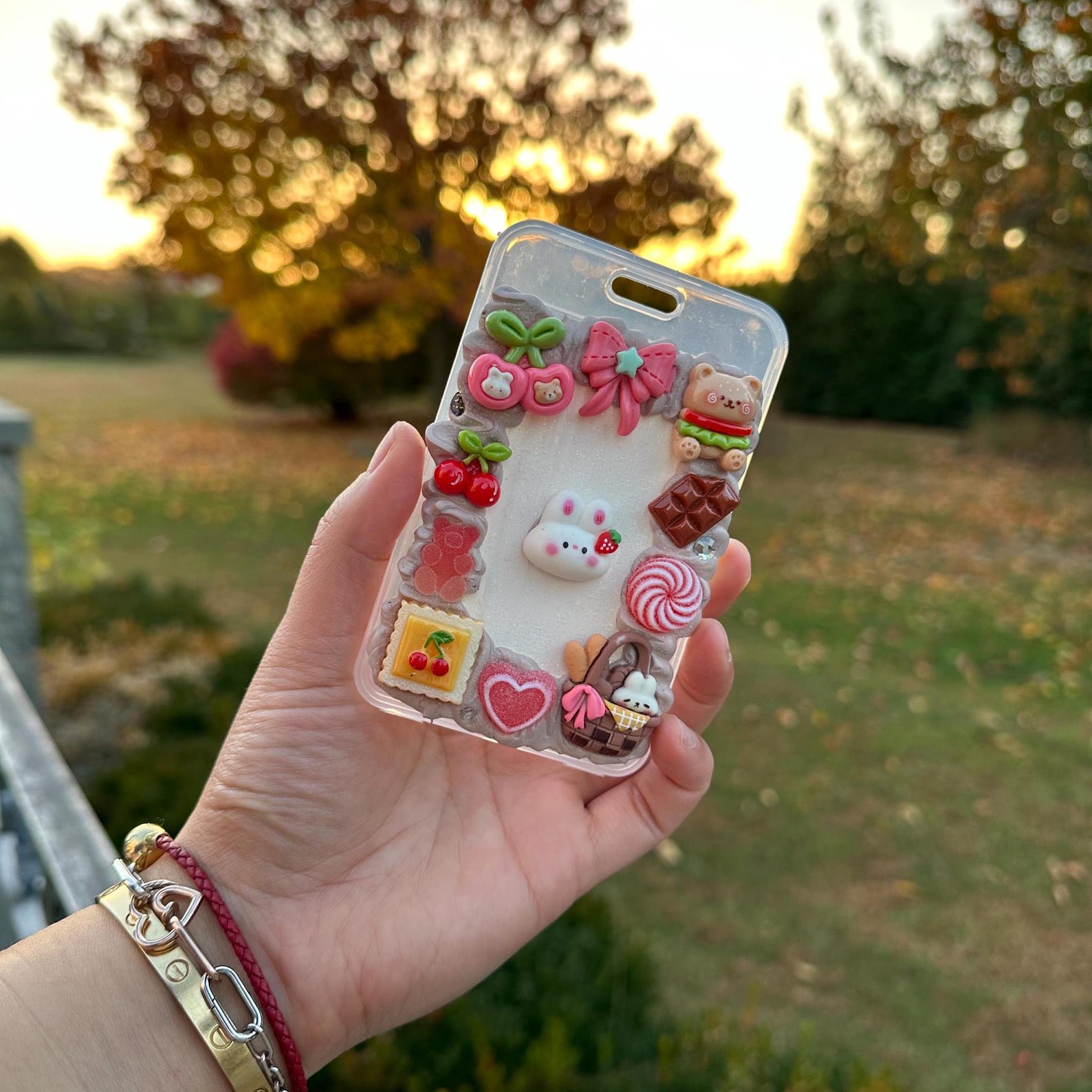 ID Badge Holder, Decoden Art Name Tag, Silicon Name Tag - Etsy