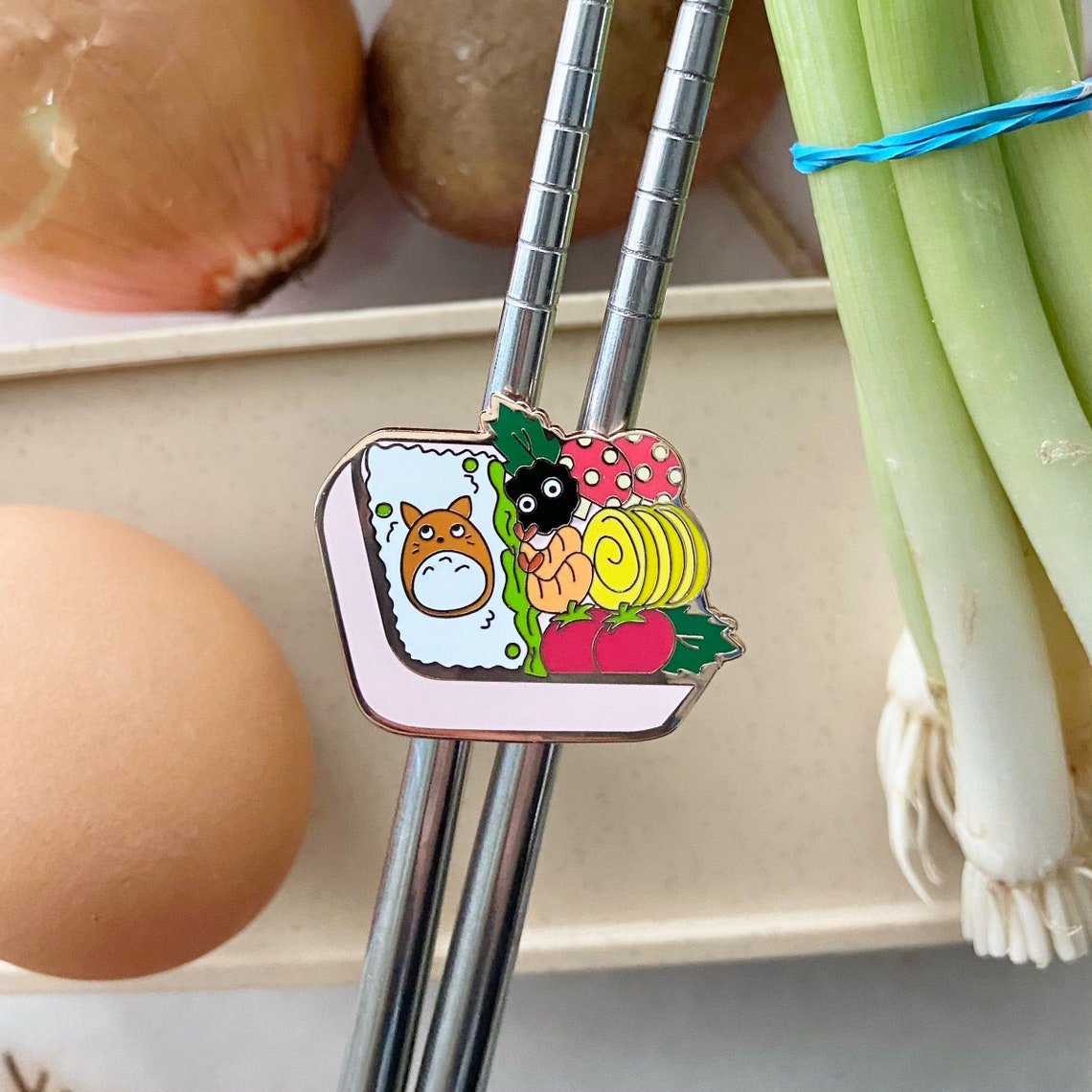 Spam Bento Box Pin, épinglette de nourriture, goupille de boîte de ...