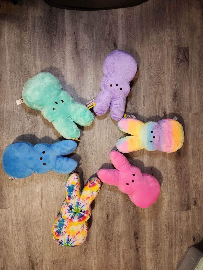 Personalized 17” Peeps Bunny Rabbit Easter Plush - Etsy