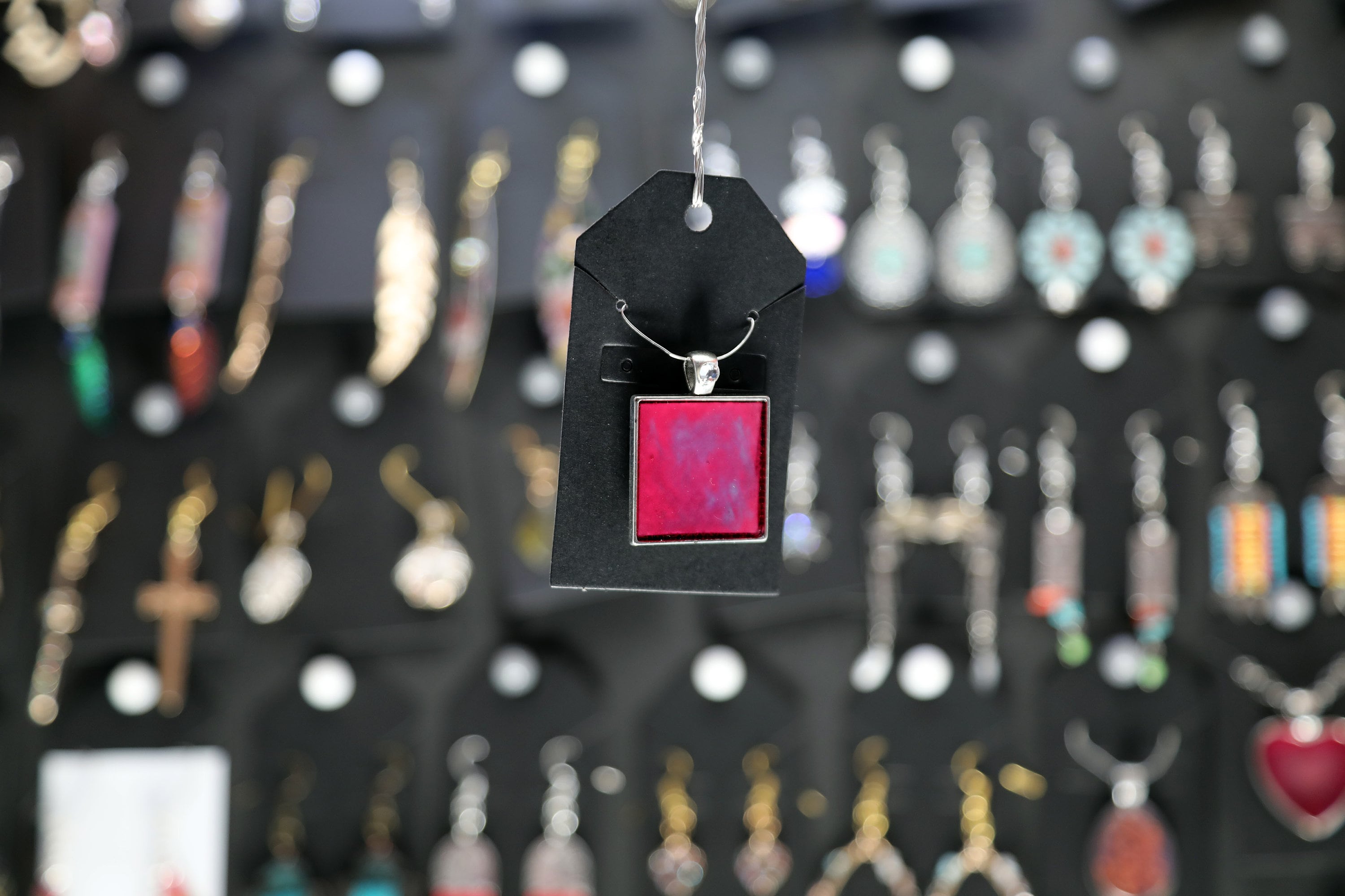 Elegant Colorful Pendant, Artistic Color Rush, Pendant Only - Etsy