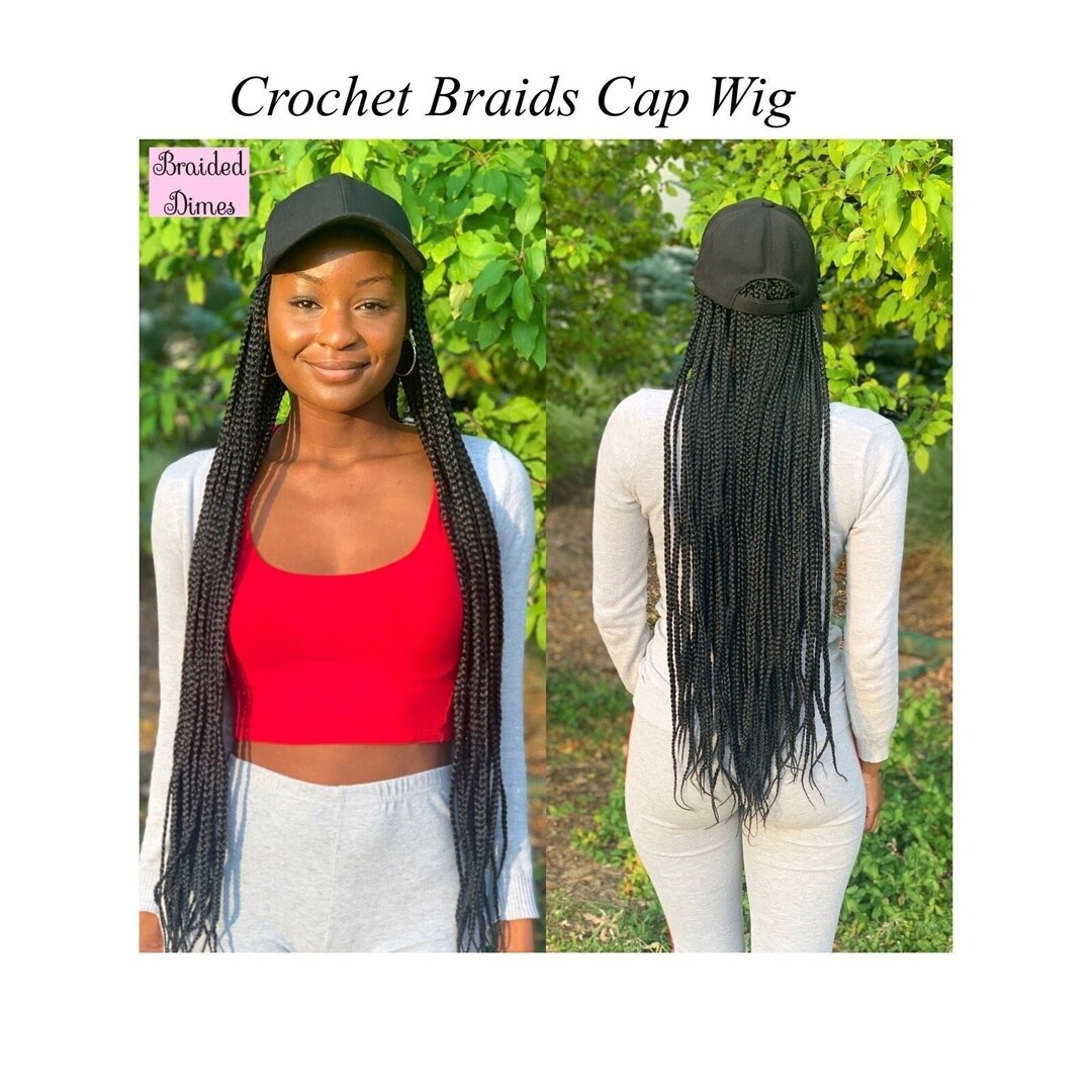 Crochet Braids Cap Wig - Etsy