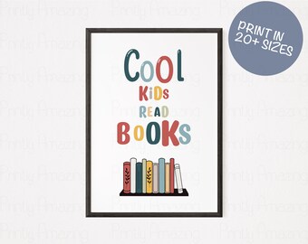 Kids Read Book Sign - Etsy