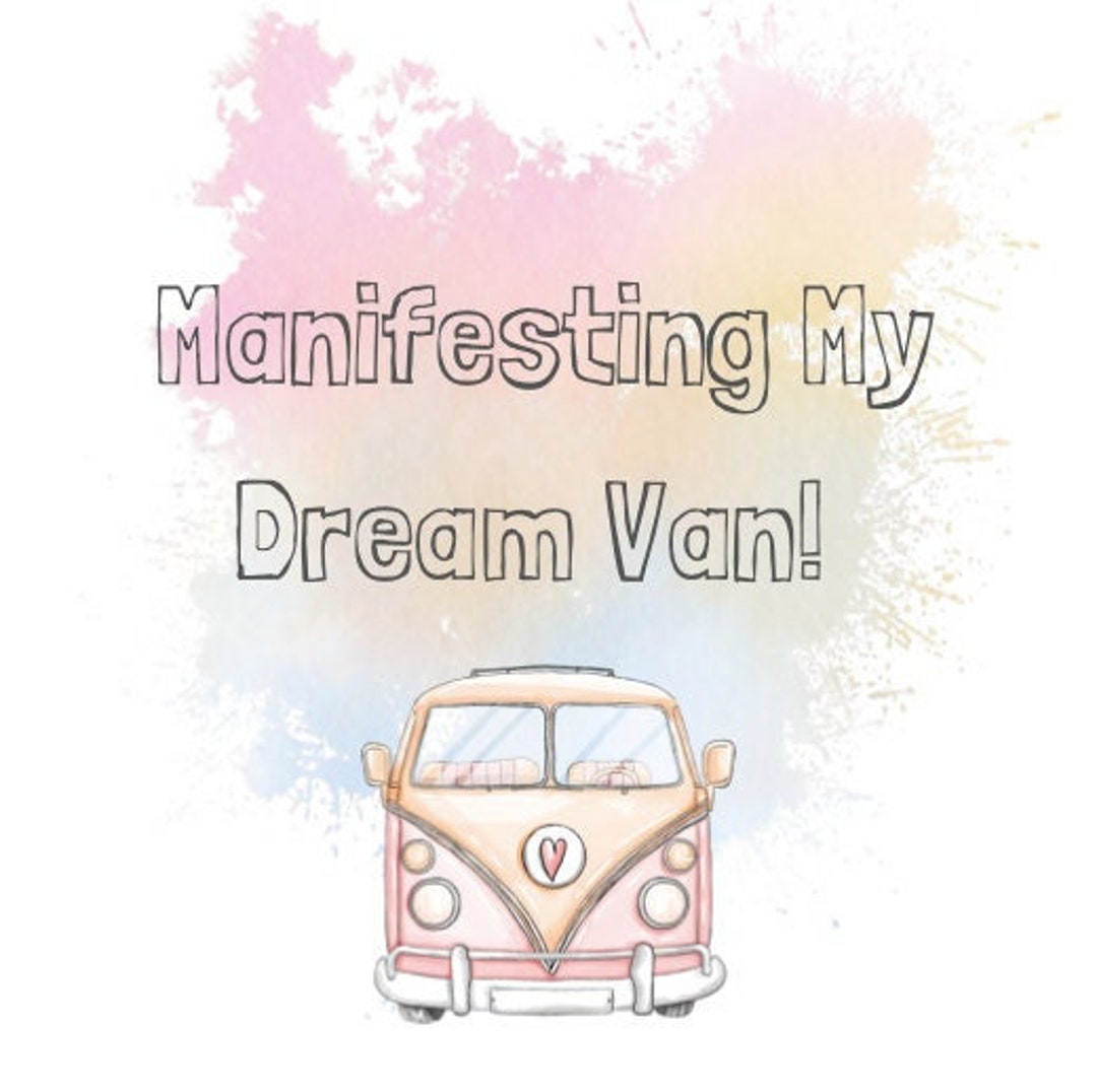 Dream Van Goal Tracker, Goal Setting Van Life, Van Saving, Manifesting ...