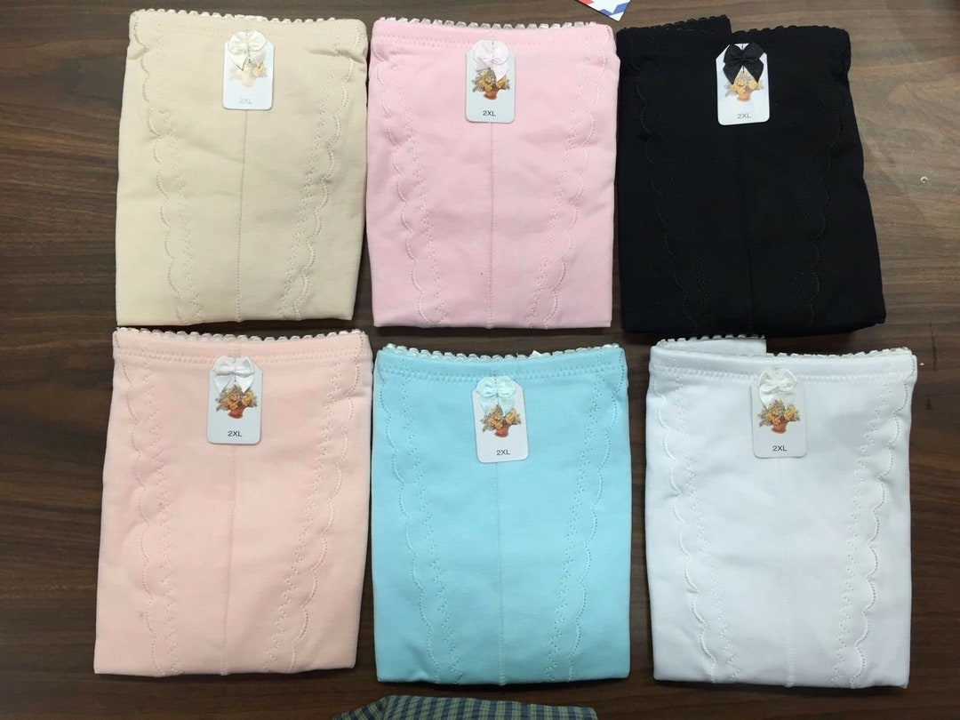 Lot of 6 Plus Size TUMMY CONTROL Girdle Full BRIEF Panties Shaper Plus ...