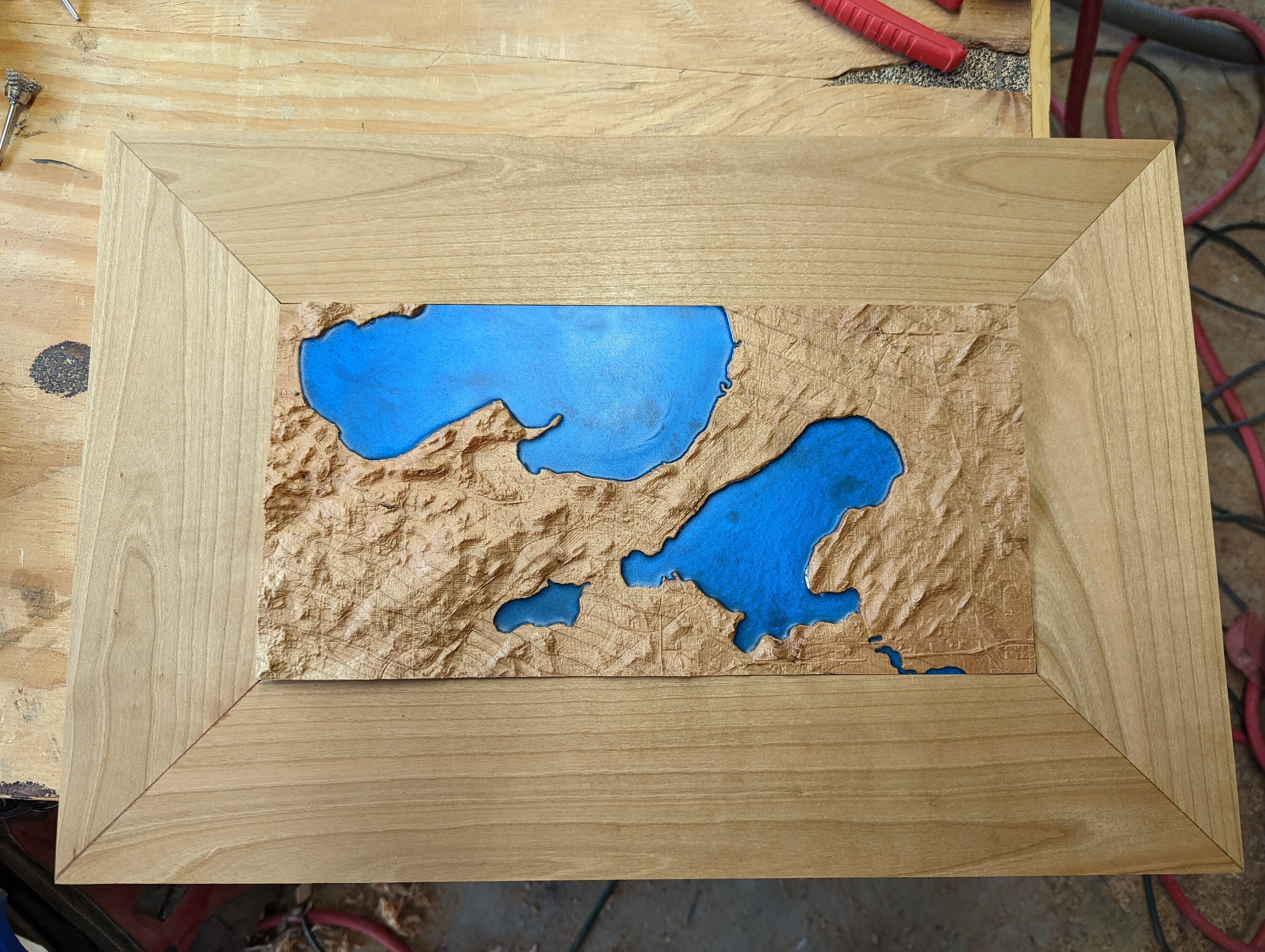 Epoxy Resin Add-on for Maps. - Etsy