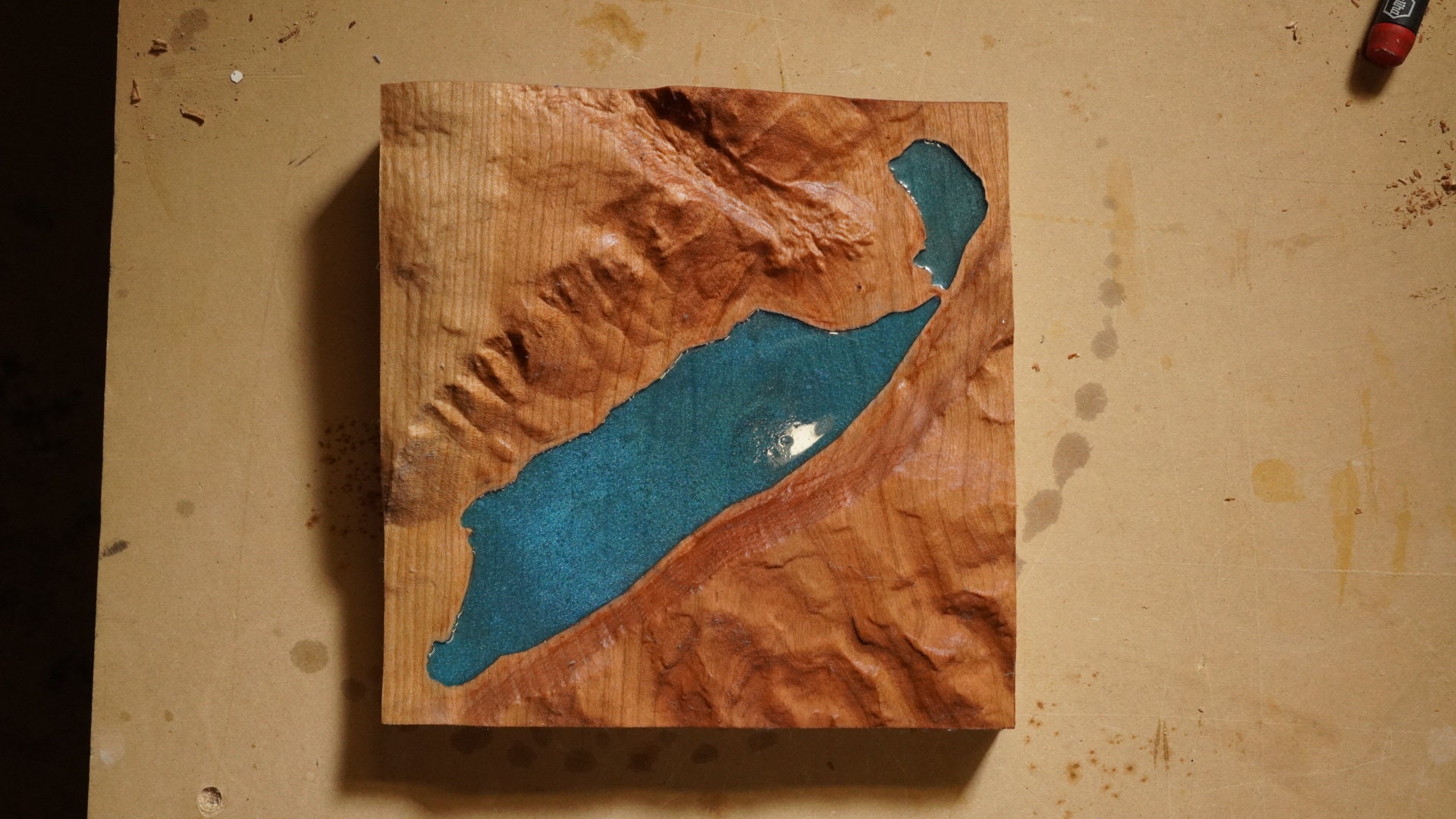 Epoxy Resin Add-on for Maps. - Etsy