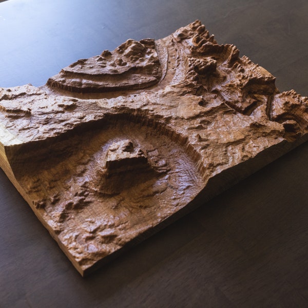 Relief Map - Etsy