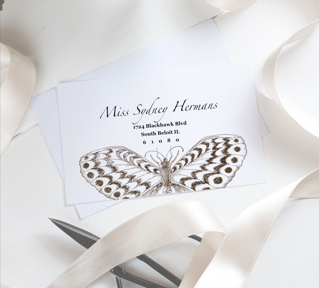 Nature Inspired Printable Mail Art Envelopes - Etsy