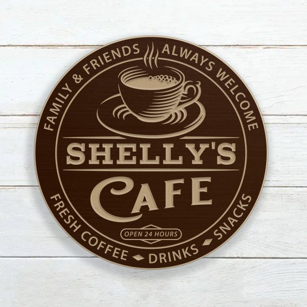 Cafe Sign - Etsy
