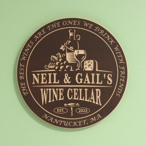Custom Wine Room Sign - Etsy