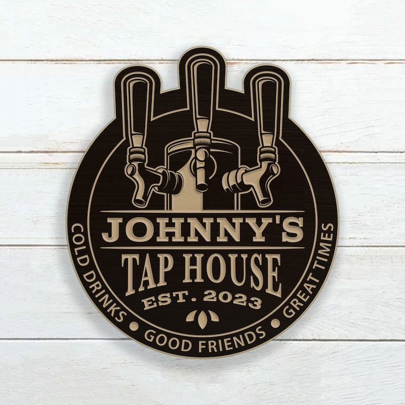 Personalized Bar Signs - Etsy