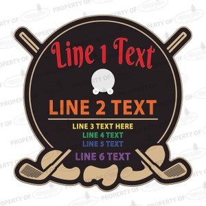 Personalized Hole in One Display / Display for Golf Ball / Carved Wood ...