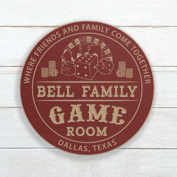 Game Room Sign - Etsy