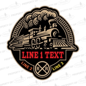 Train Room Sign / Personalized Train Sign / Carved Wood Sign / Train ...