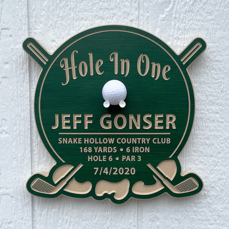 Hole in One Ball Frame - Etsy